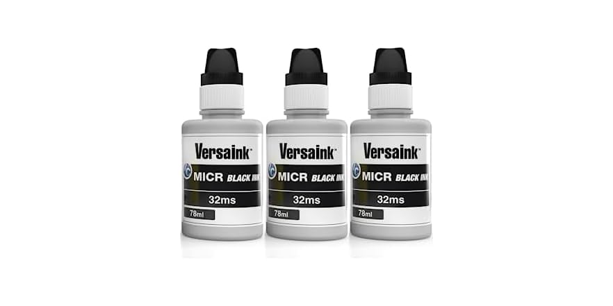 VersaInk-Nano 32 MS MICR Black Ink MICR