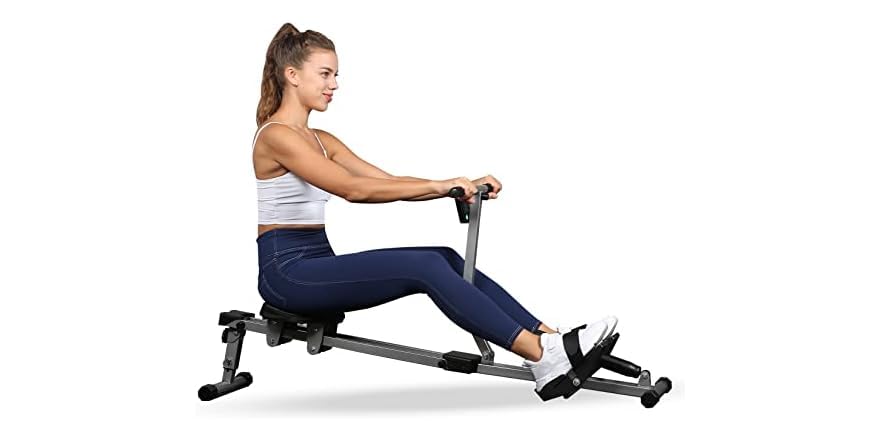 YSSOA Rowing Machine Ergometer, 12 Levels