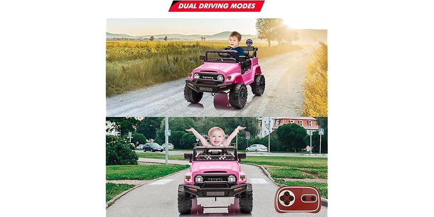 Licensed Toyota 12V 7AH Ride on Truck