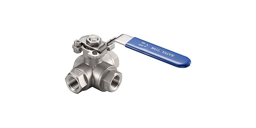 Ball Valve - L Port With Mounting