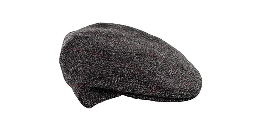 Trinity Cap Charcoal Herringbone 2XL