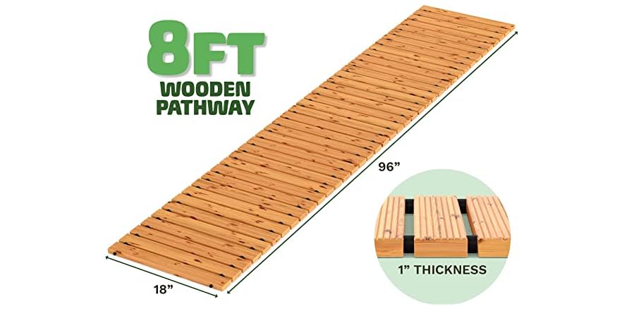 Roll-Out Garden Pathway