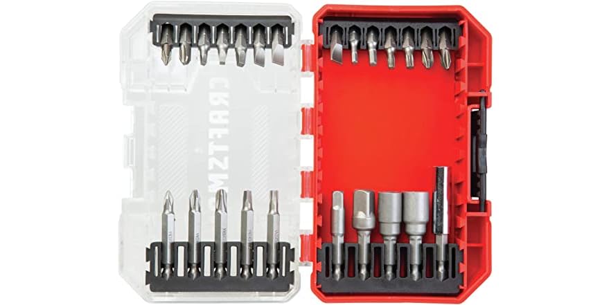 CRAFTSMAN 24 Piece Screwdriver Bit Set