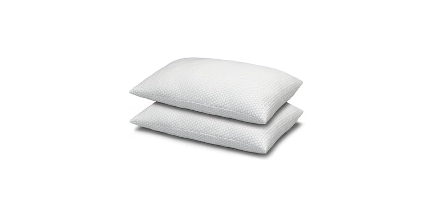 2 Pack Cool N' Comfort Gel Fiber All Sleeper Pillow with CoolMax Technology