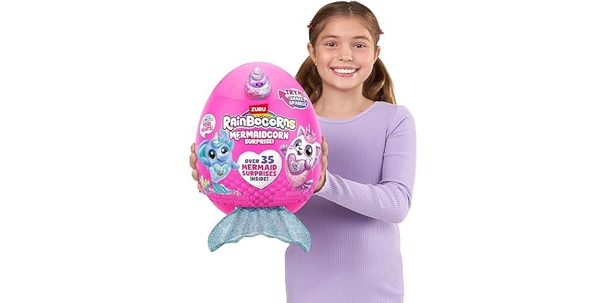 Rainbocorns Mermaidcorn Elephant Plush