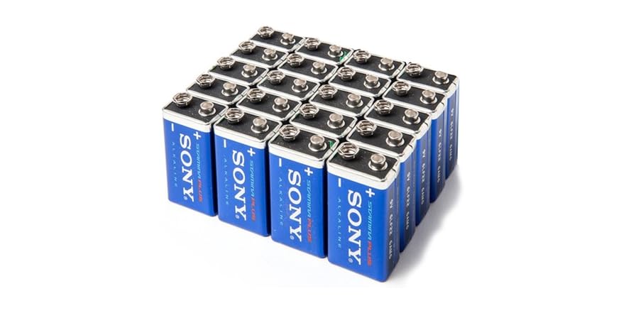 SONY STAMINA Plus Alkaline 9V - 20 PK