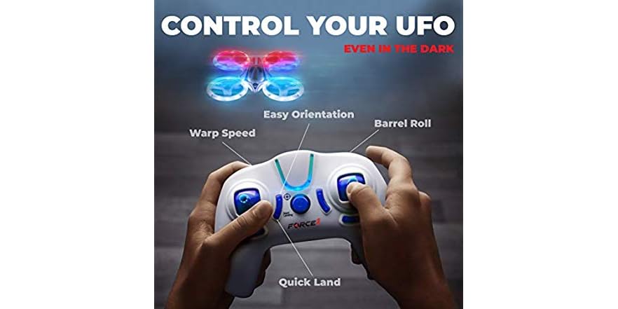 Force1 UFO 4000 LED Mini Drone for Kids