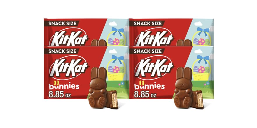 (4-Pack) Kitkat Bunnies 8.85 Oz