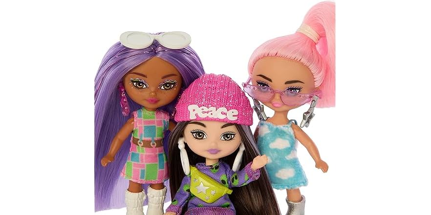 Barbie Five Barbie Dolls Bundle