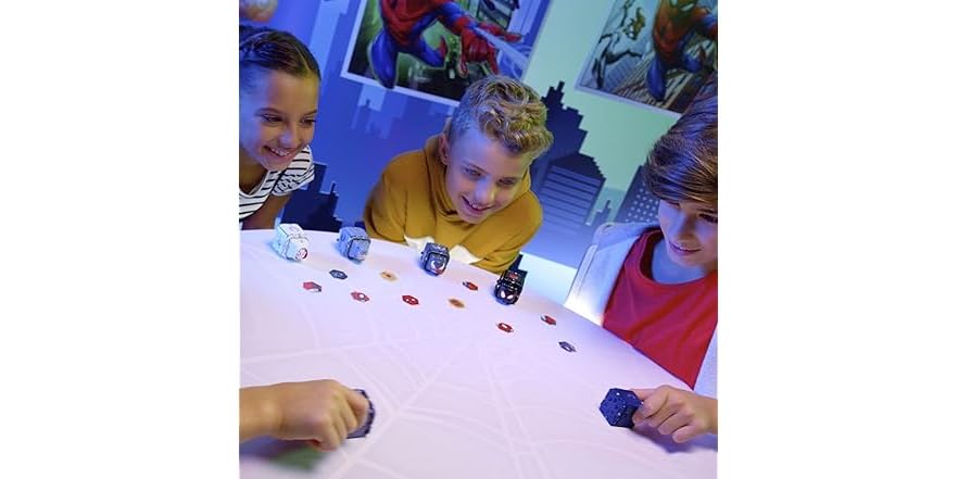Battle Cubes Spider-Man, Miles Morales VS Rhino