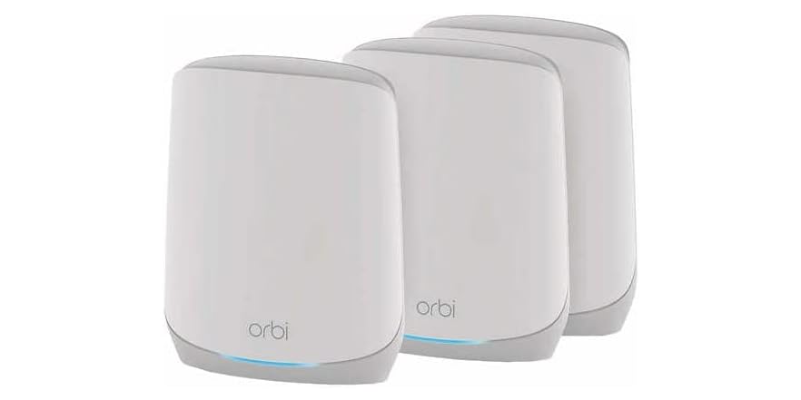 NETGEAR RBK763S Orbi Tri-band WiFi 6 Mesh System