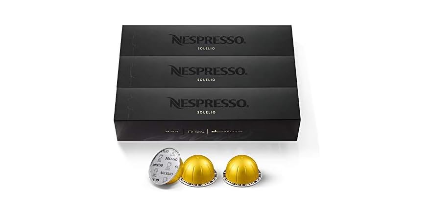 60-Count Nespresso Vertuo Solelio