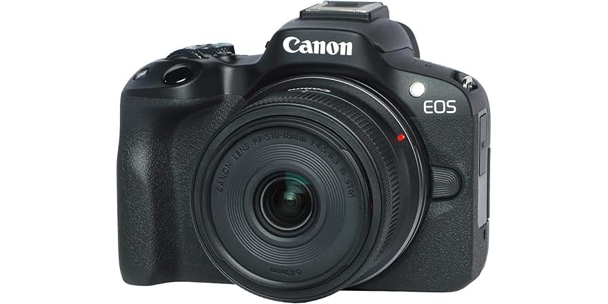 EOS R50 RF-S10-18mm F4.5-6.3 IS STM Video Creator Kit
