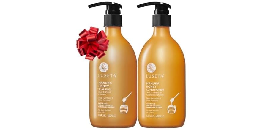 L LUSETA Manuka Honey Shampoo & Conditioner