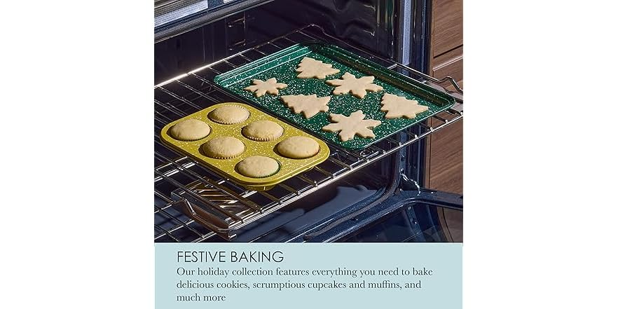 Chicago Metallic 78 Piece Holiday Baking Set
