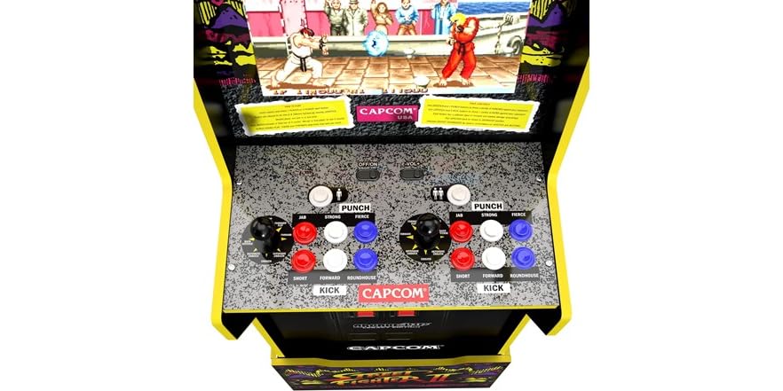 (NEW) Arcade1Up Street Fighter II - Capcom Legacy Edition Arcade Machine