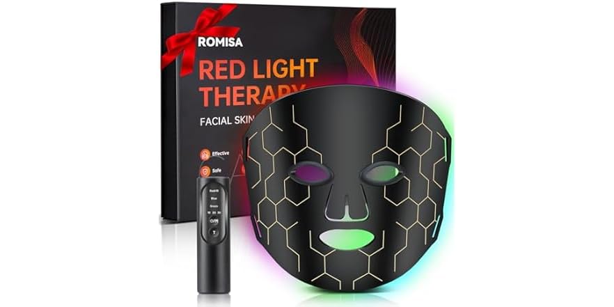 ROMISA 8-in-1 Red Light Therapy Mask