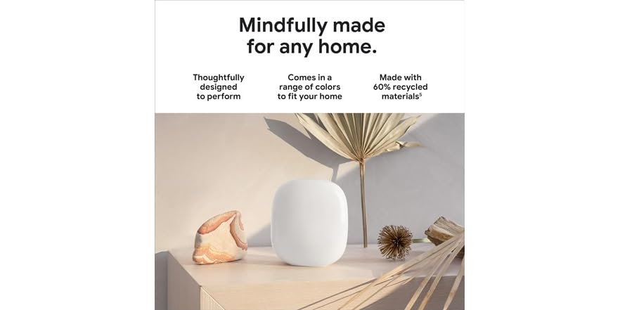 Google Nest WiFi Pro 6E System