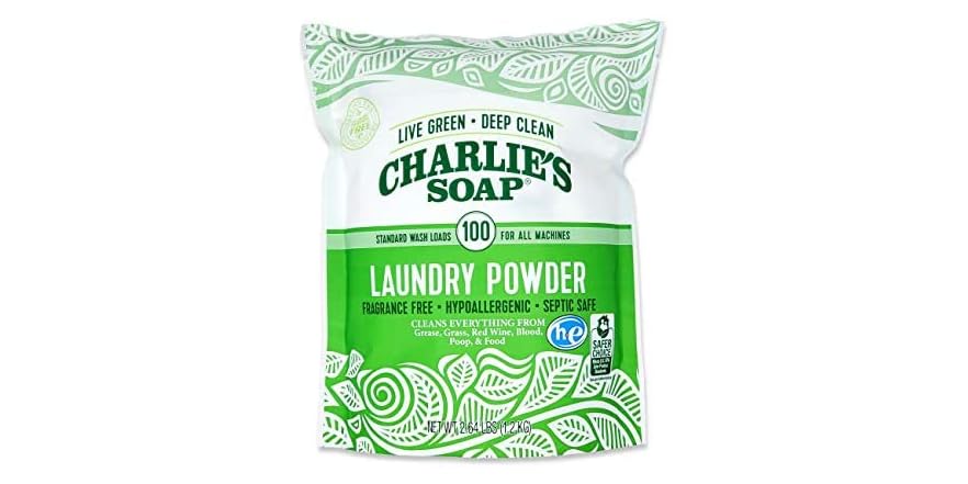 Charlie’s Soap Laundry Powder- 100 Loads