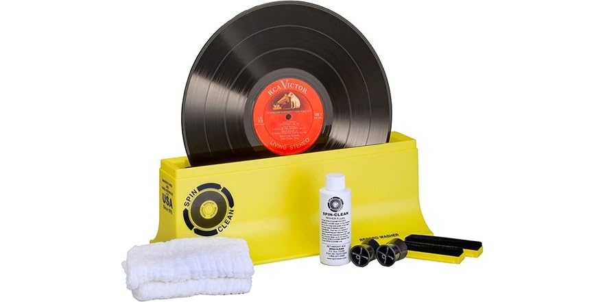Spin-Clean Record Washer Systems