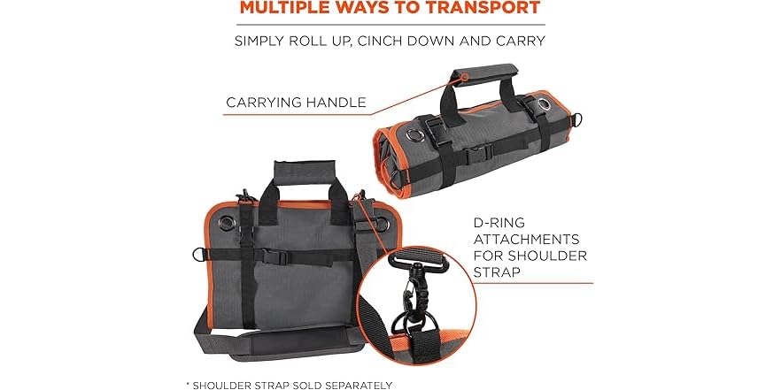 Ergodyne Arsenal 5874 Roll Up Tool Bag