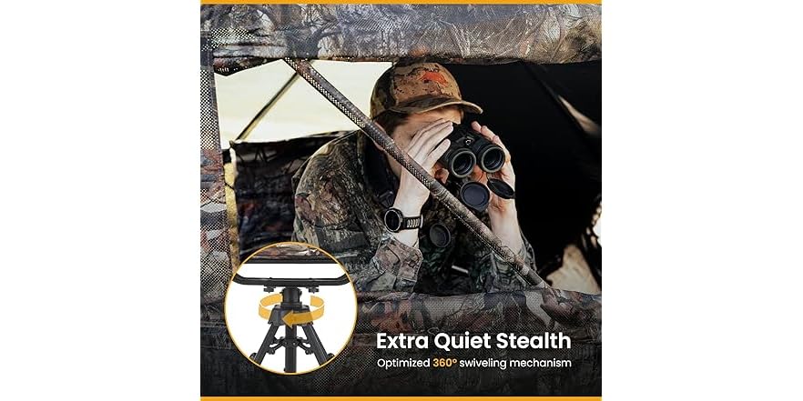 ARROWHEAD OUTDOOR 360 Deg Adjustable Leg Chair