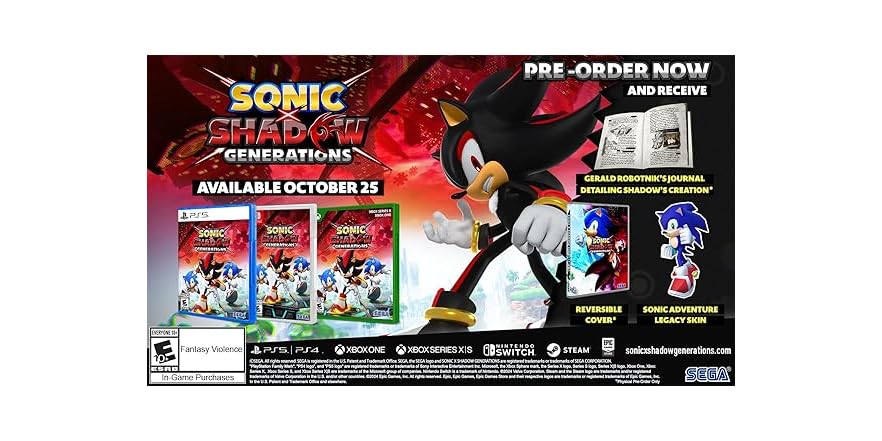 Sonic X Shadow Generations