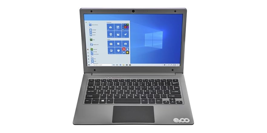 EVOO 11.6" Ultra-Thin FHD Laptop with Office 365