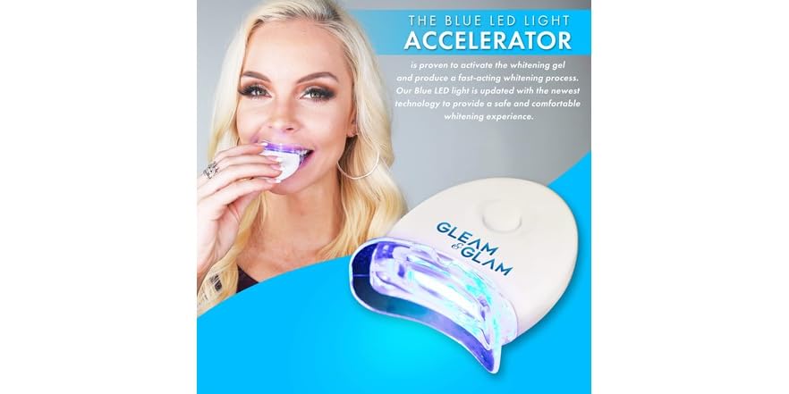Gleam&Glam TEETHKIT Teeth Whitening Kit