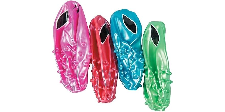 Assorted Colors Inflatable Alien Spike Vinyl Balls (5") 12 Count