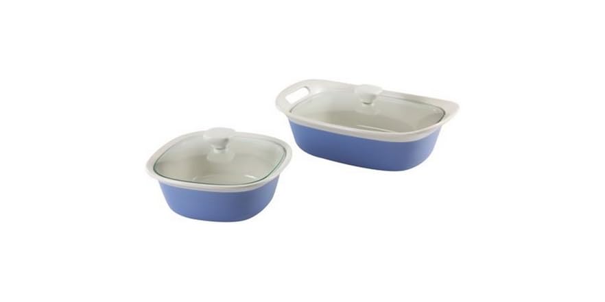 Corningware Etch 4-Piece Set - 2 Colors