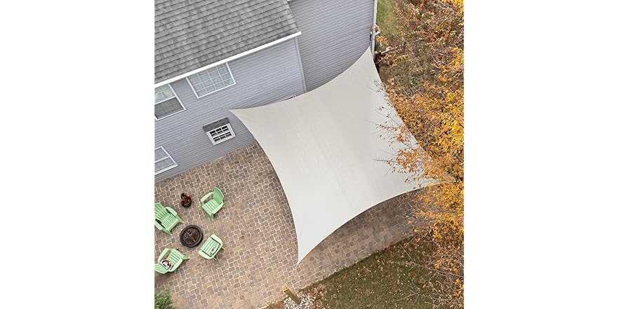 Coolaroo Premium Shade Sail Kit