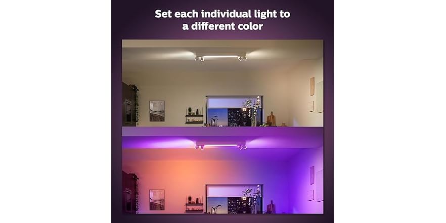 Philips Hue Centris Smart LED Ceiling Spotlight Fixture