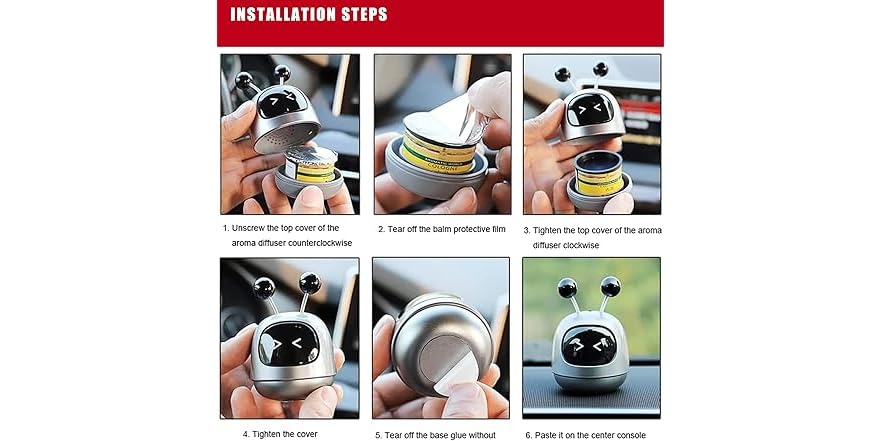 Refillable Car Air Freshener