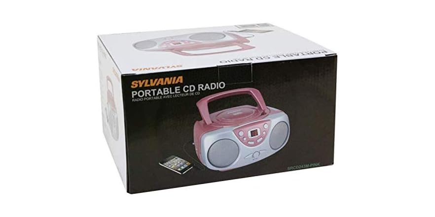 Sylvania Portable CD Player with Radio