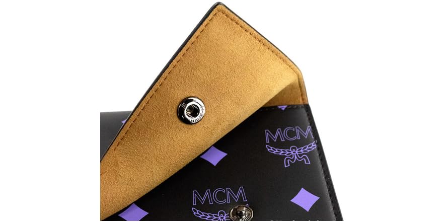 MCM Color Splash Logo Pouch