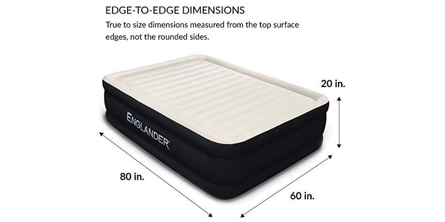 Englander First Ever Microfiber Queen Air Mattress