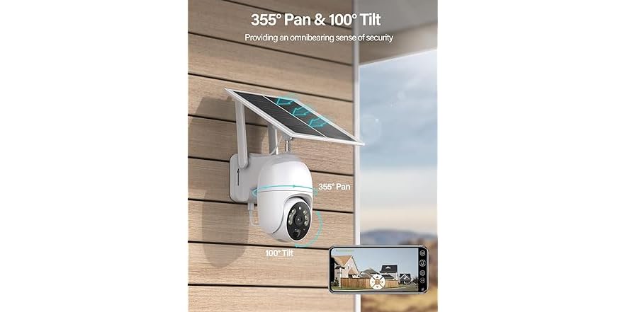 Oculview 4G LTE Cellular Security Camera (Open Box)
