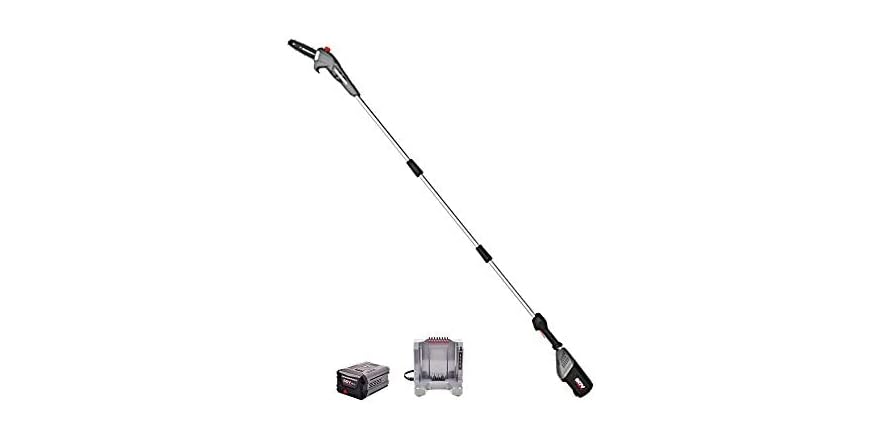 POWERWORKS 60V 8" Brushed Pole Saw