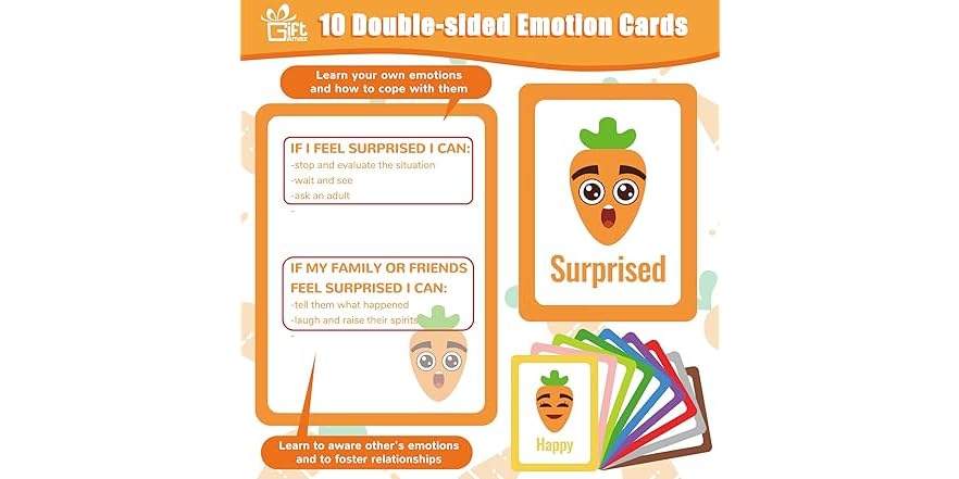 Social Emotional Carrot Learning Toys