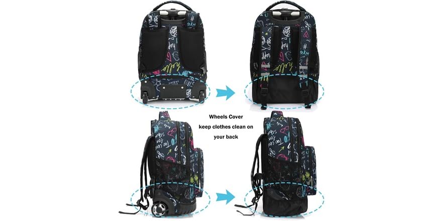 Tilami Rolling Backpack