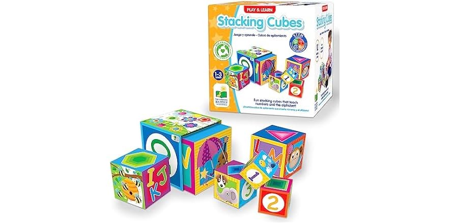 Play & Learn STEM Stacking Cubes