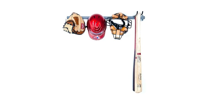 Baseball Equipment Storage Rack