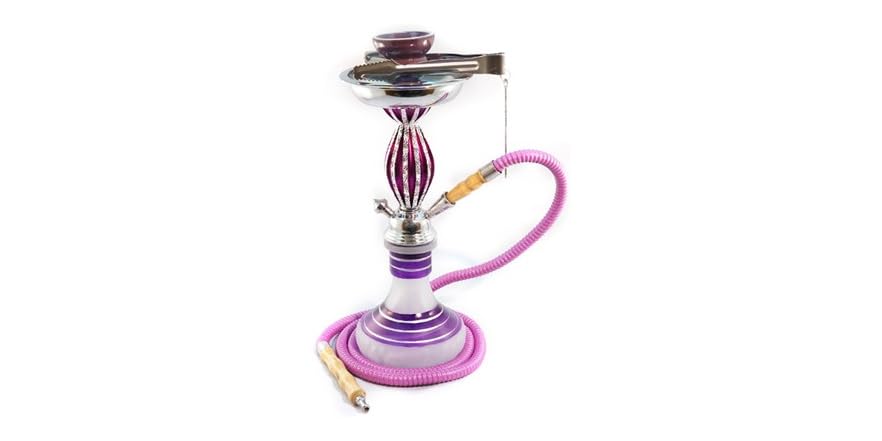 Chrome Titan Jewel 14" Hookah