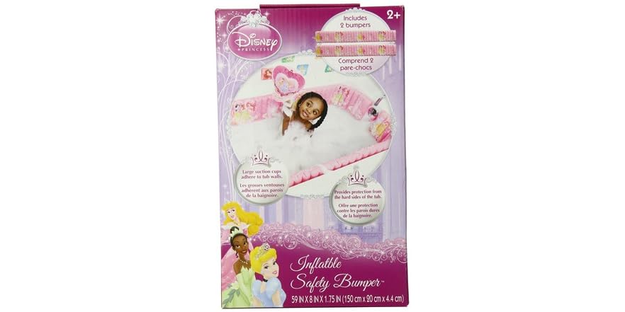 Disney Princess Inflatable Bath Bumpers
