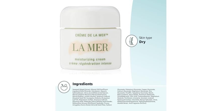 LA MER | Creme de La Mer, Moisturizing cream 2OZ , white