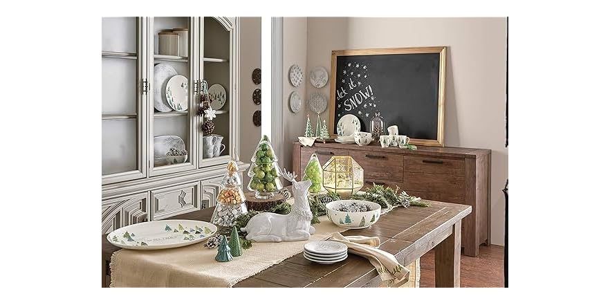 CAMBRIDGE Lenox Balsam Lane 4-Piece Accent Plate Set