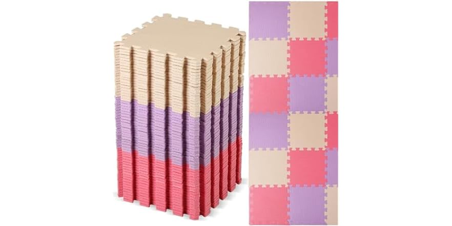60 PC Kids Interlocking Foam Puzzle