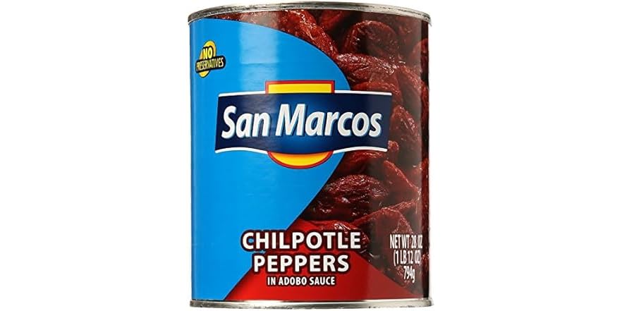 San Marcos Chipotle Peppers in Adobo Sauce, 28 oz