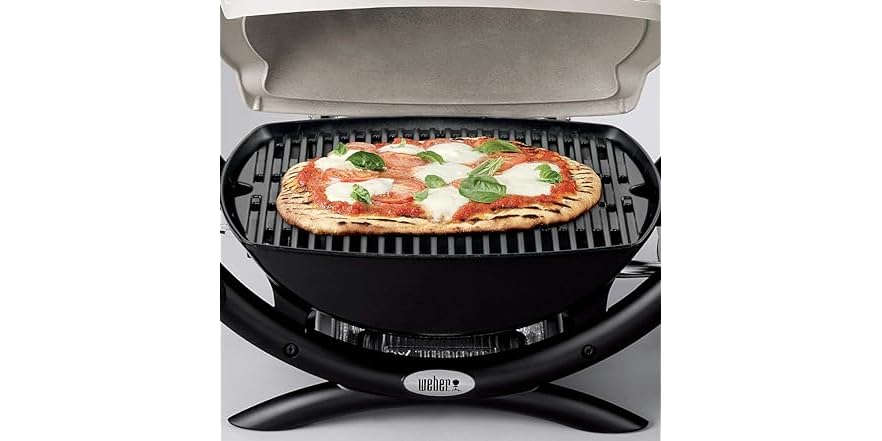 Weber Q1000 Liquid Propane Grill, Titanium